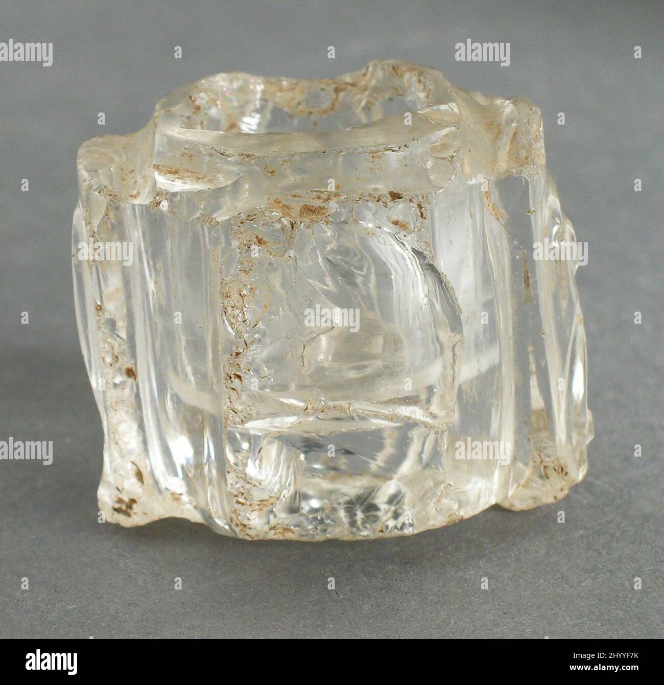 Rock Crystal Vessel. Egypt, 10th century. Stone. Rock crystal, carved ...