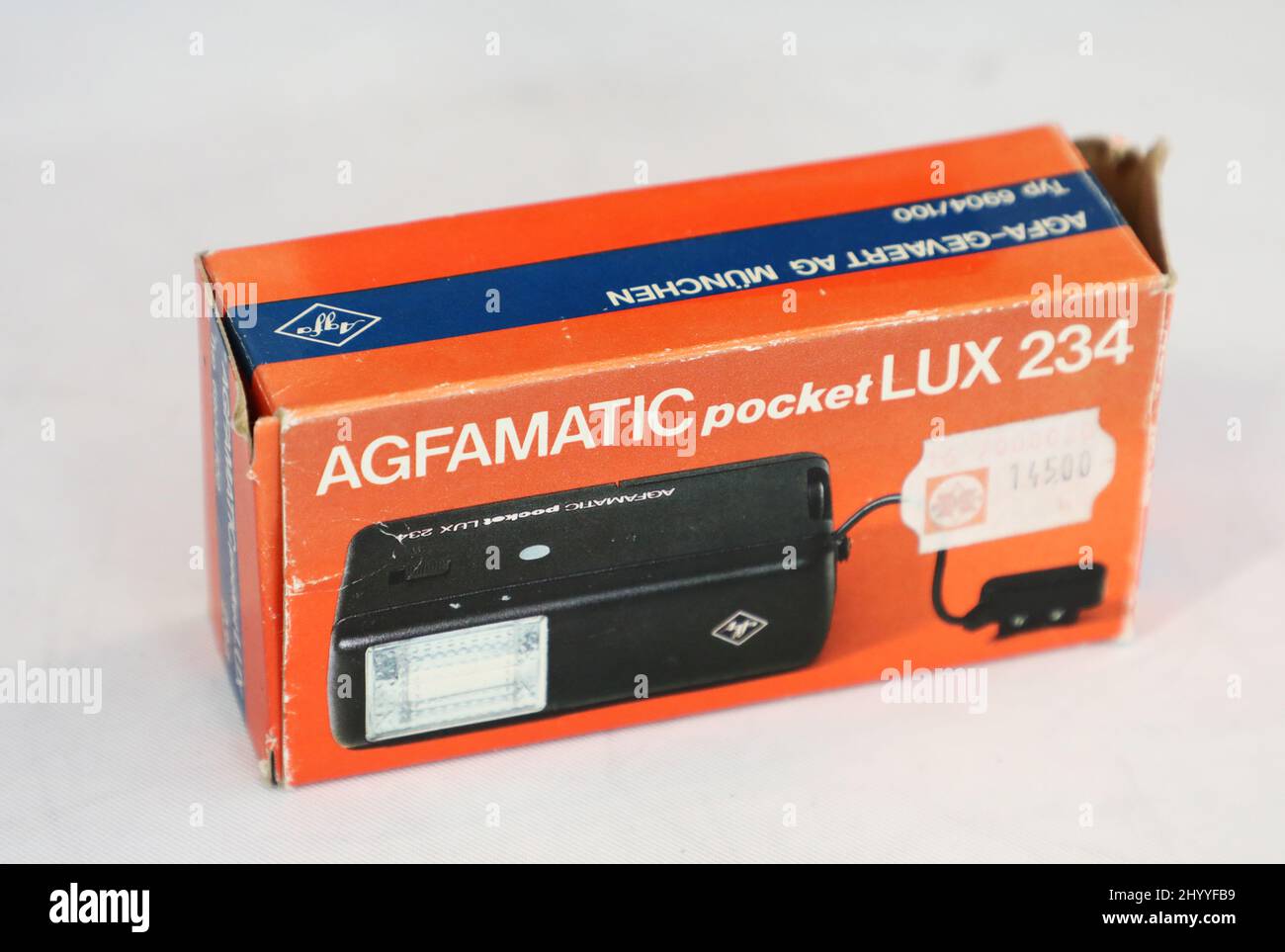 Agfamatic pocket lux 234 at a camera museum, Vadstena, Sweden Stock ...
