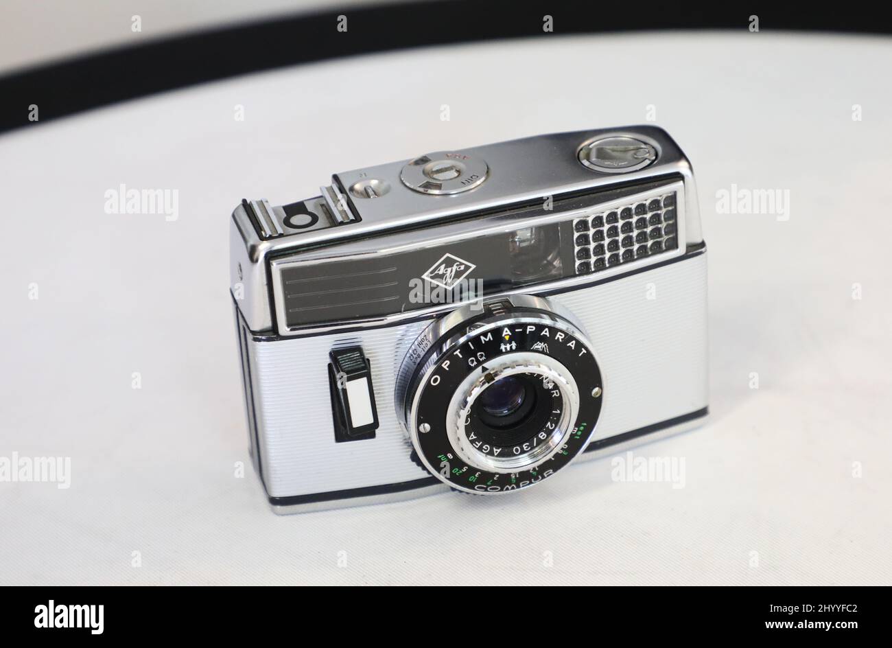 Old Agfa camera at a camera museum, Vadstena, Sweden Stock Photo - Alamy