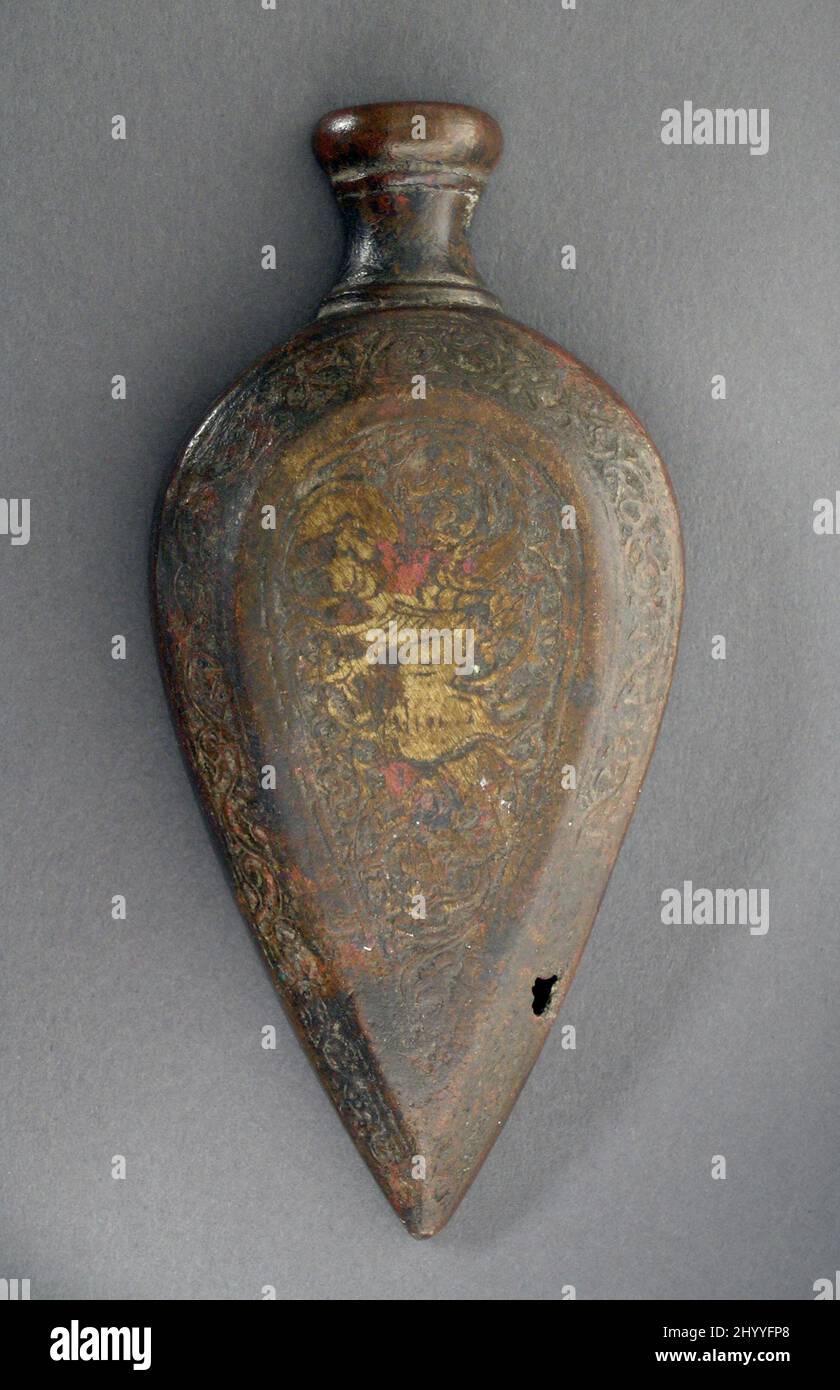 Kohl Bottle. Iran, 11th century. Metal. Bronze, cast Stock Photo - Alamy