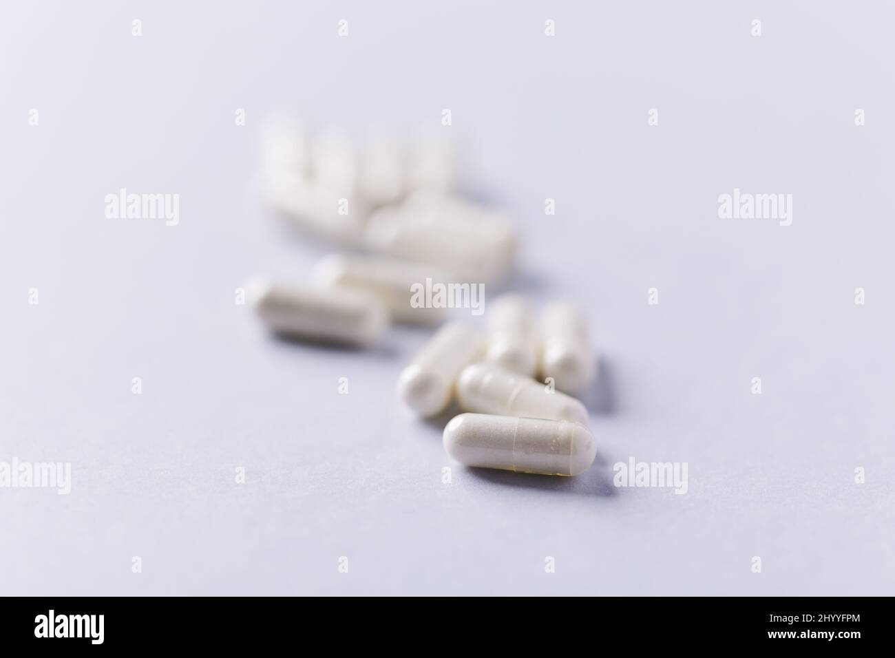 Melatonin Capsules. Concept for a healthy dietary supplementation ...