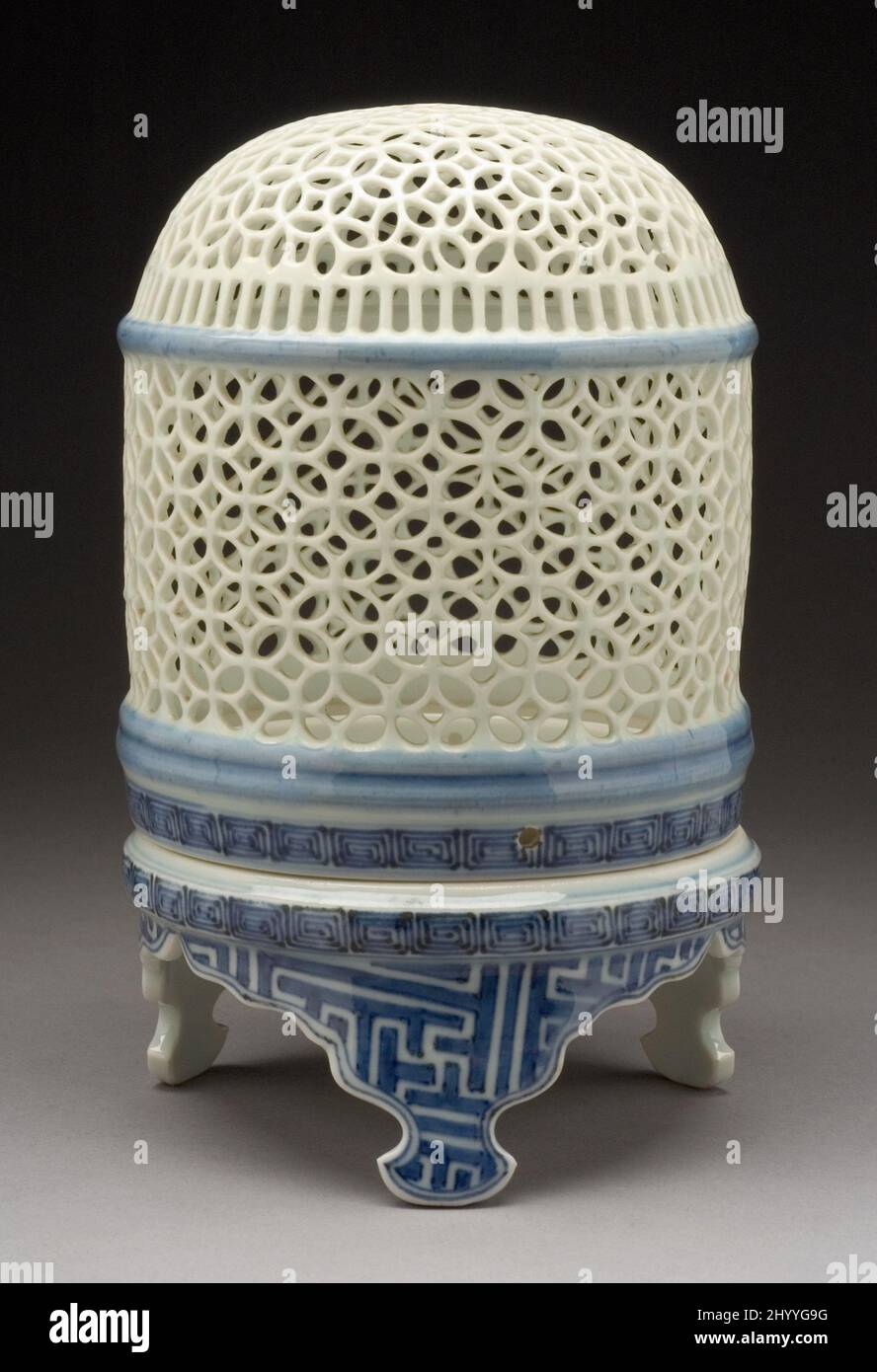 Reticulated Censer. Japan, early to mid-19th century. Ceramics. Hirado ...