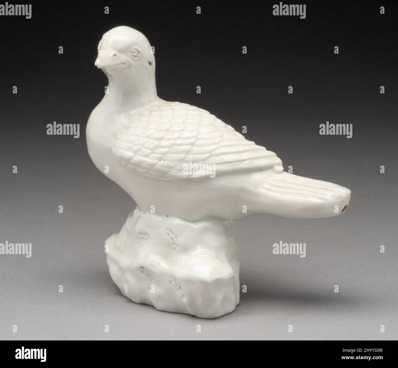 Pigeon-shaped Figurine. Japan, mid-19th century. Ceramics. Hirado ...