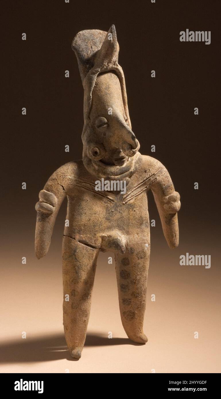 Male Figure. Mexico, Colima, Colima, 200 BCE–500 CE. Ceramics. Ceramic ...