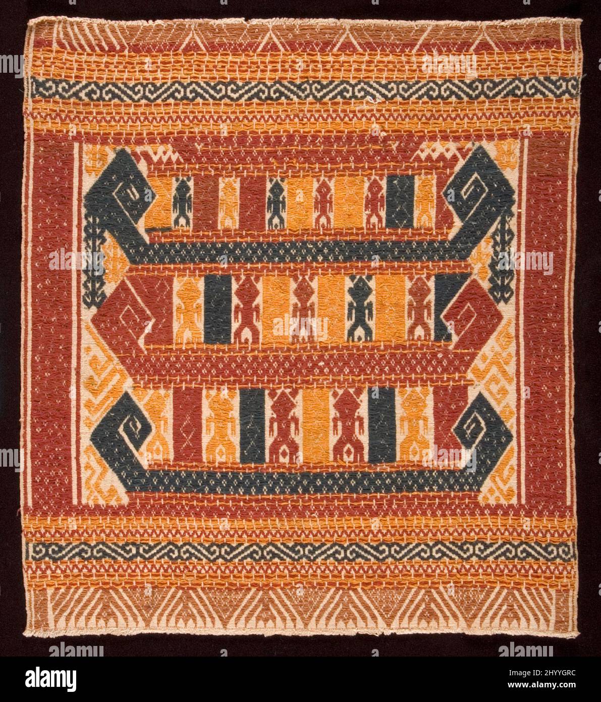 Ceremonial Textile (Tampan). Indonesia, South Sumatra, Lampung, late ...