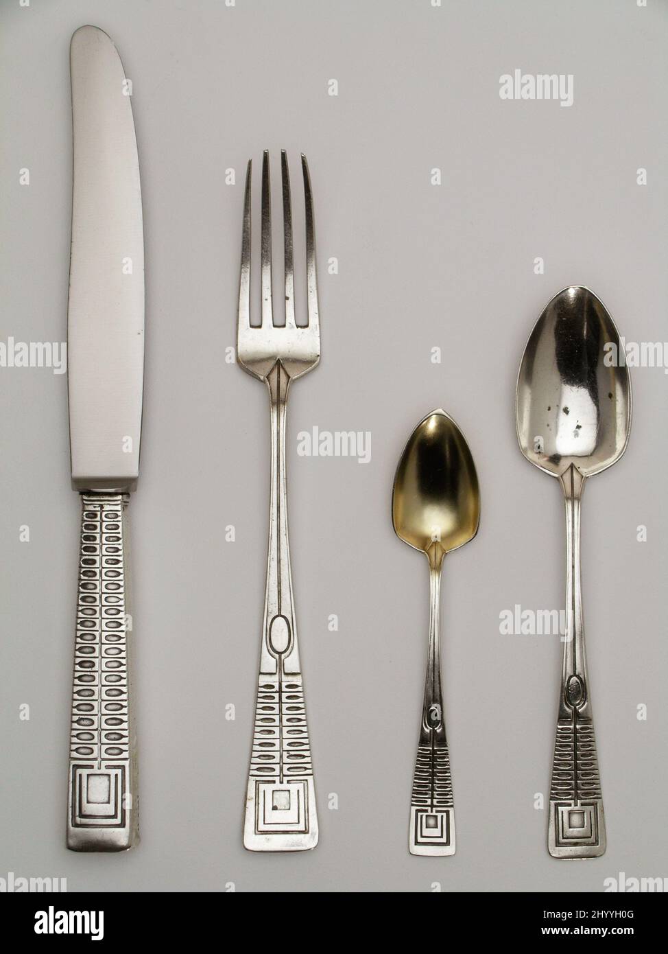 Cutlery set, designed for the Wertheim Department Store, Berlin. Peter ...