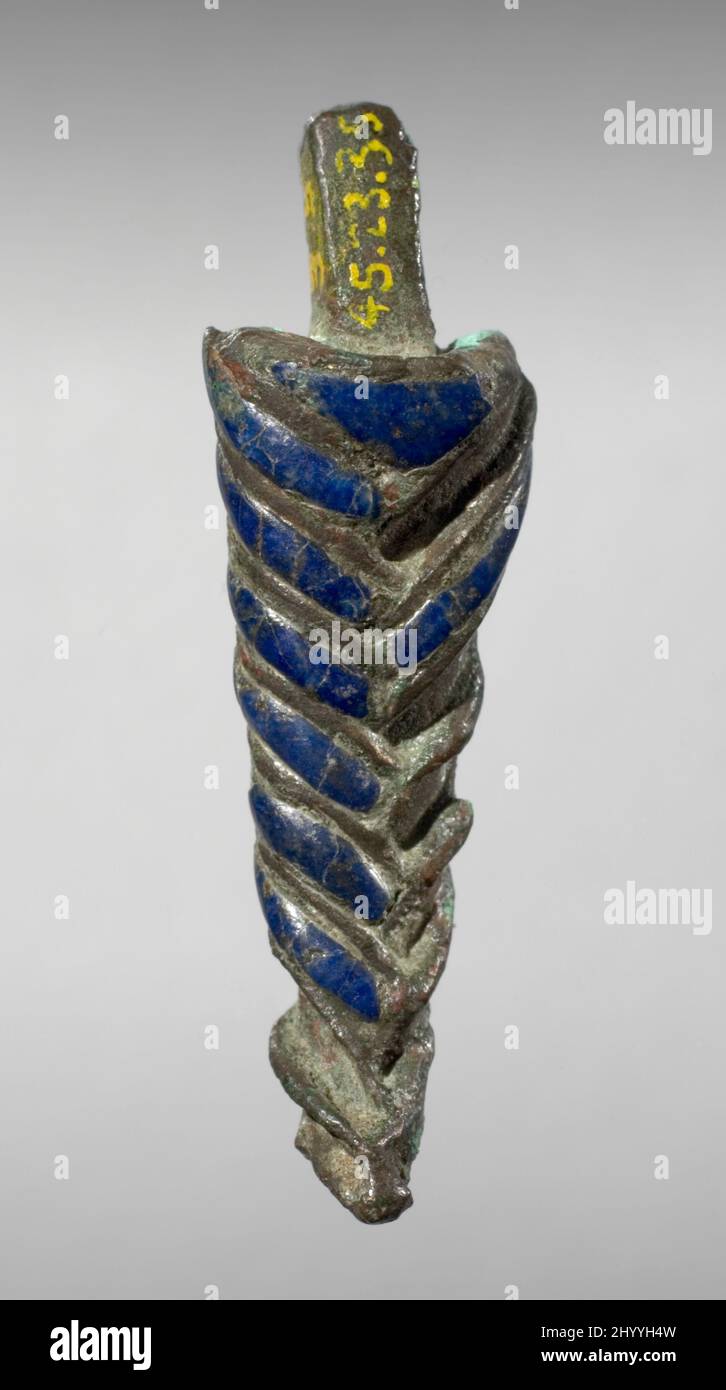 Braided Divine Beard for Attachment to a Larger Figure. Egypt, Late ...