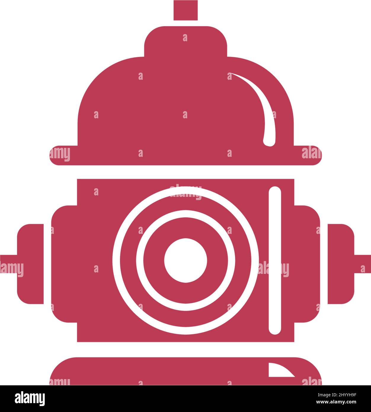 Hydrant icon logo design template vector illustration Stock Vector ...