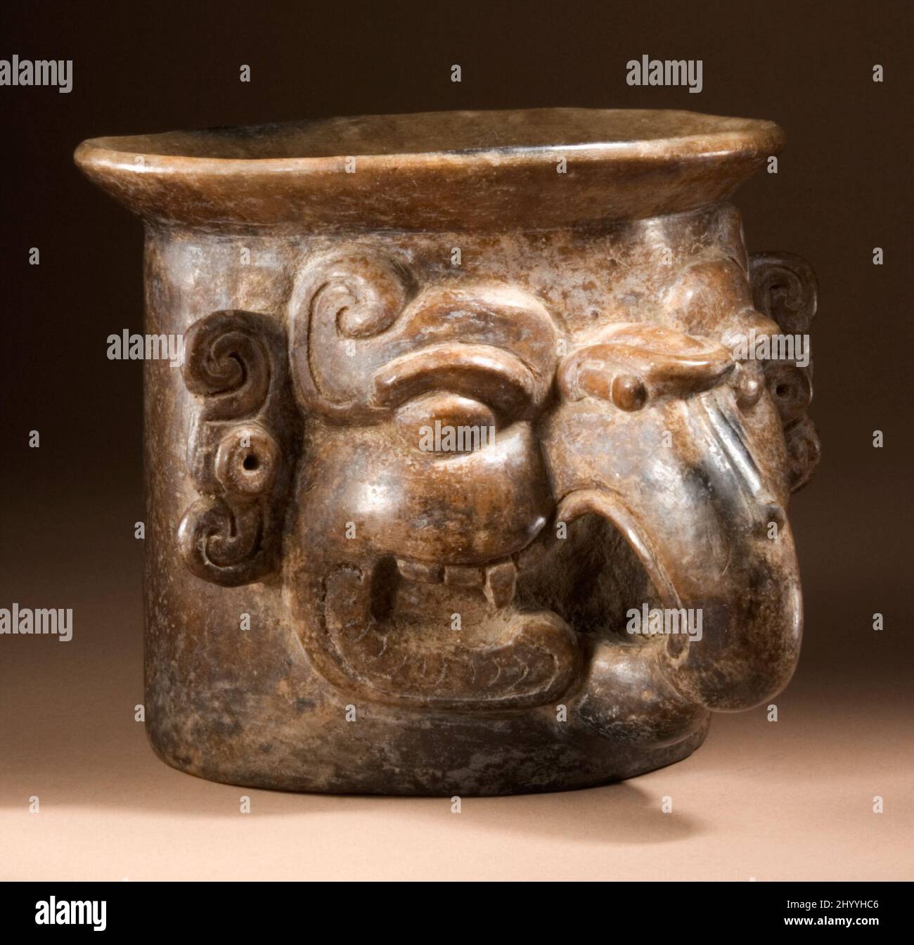Censer Stand Depicting Principal Bird Deity. Guatemala, Maya, 250–450 ...
