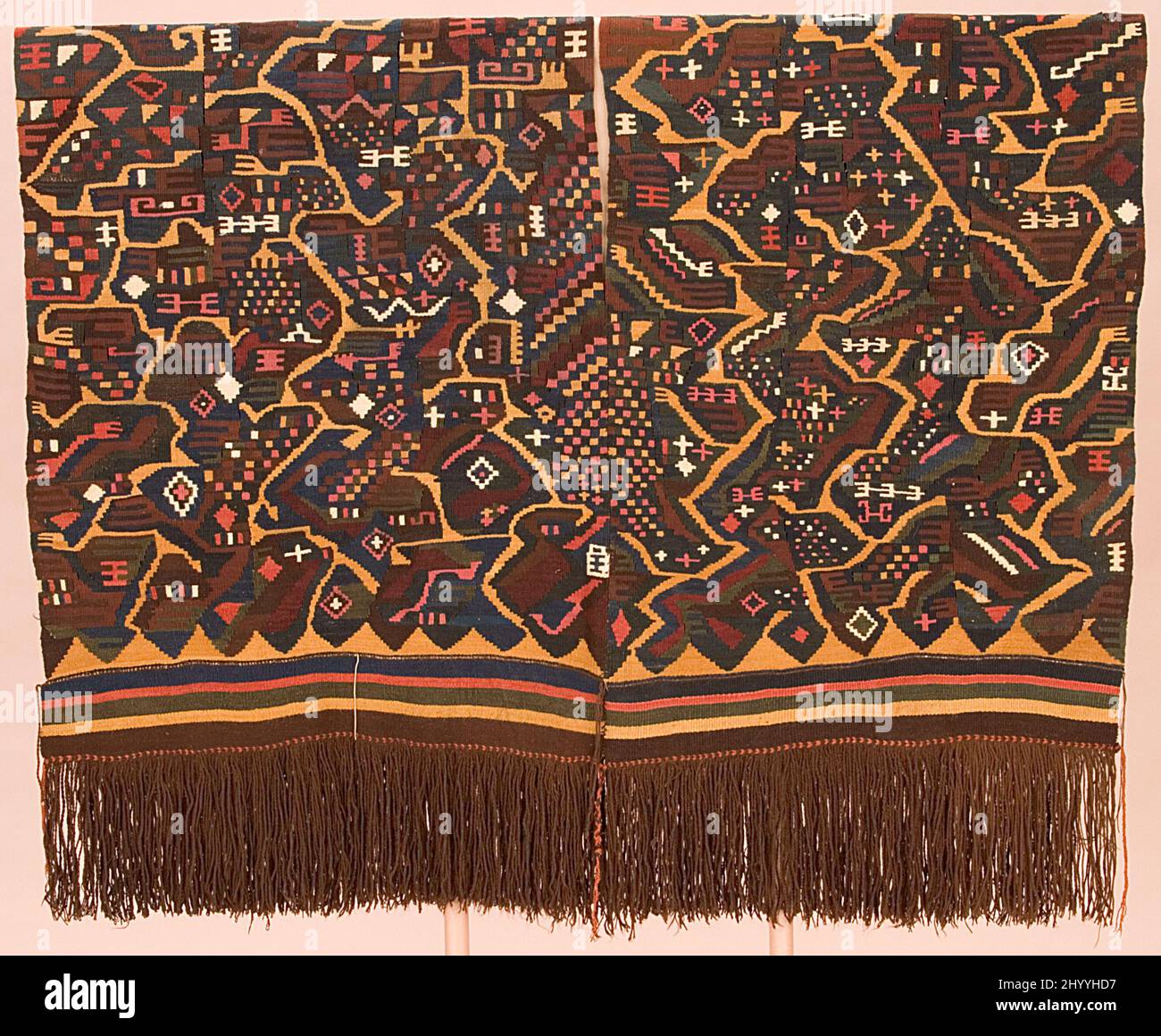 Man's Tunic. Peru, South Coast, Nasca, 500-700. Costumes; principal ...