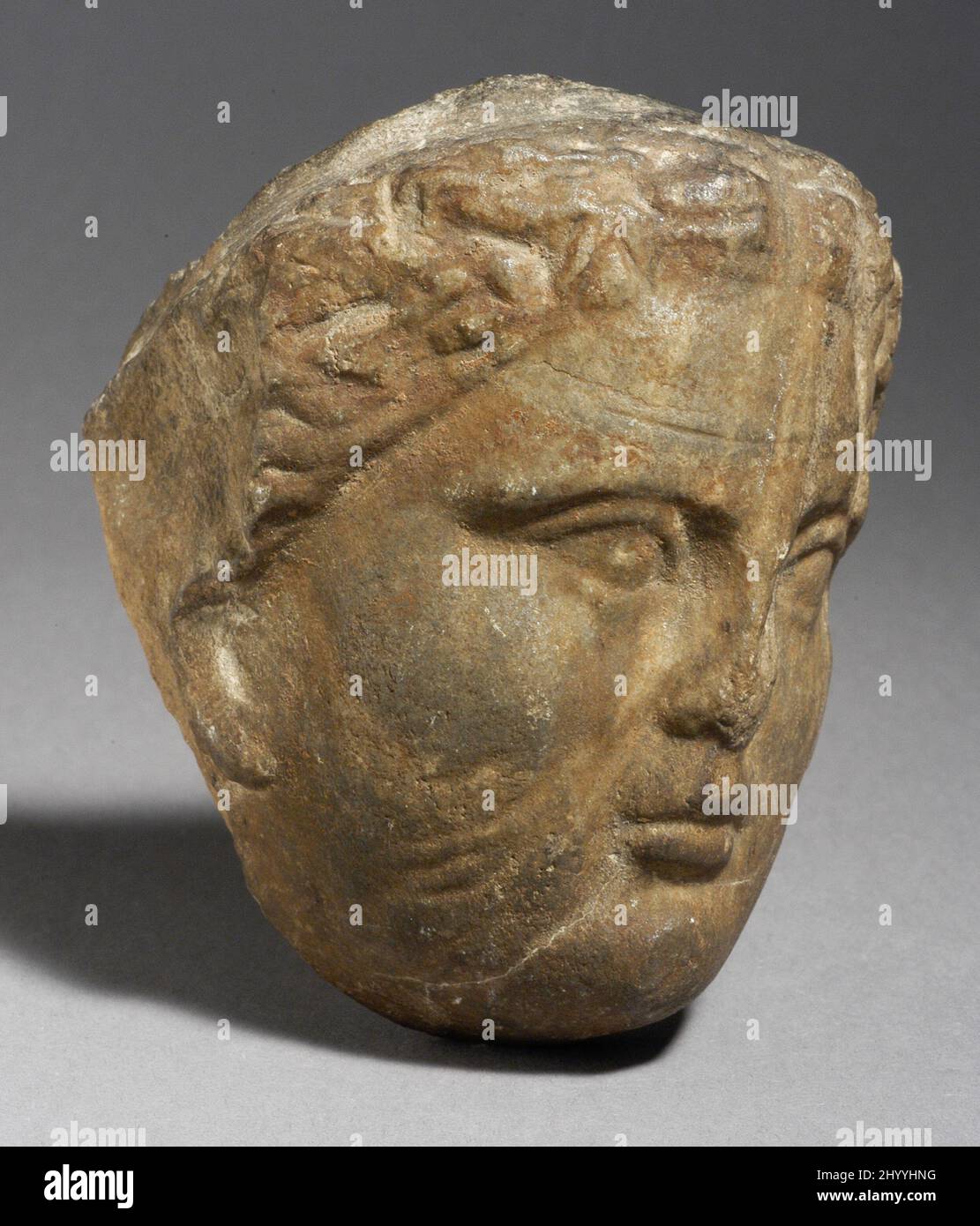 Face. Egypt, Greco-Roman Period (305 BCE-641 CE). Sculpture. Marble ...