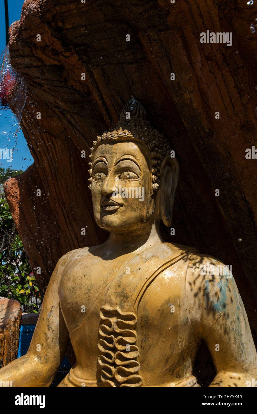 Traditional statue of a man Stock Photo - Alamy