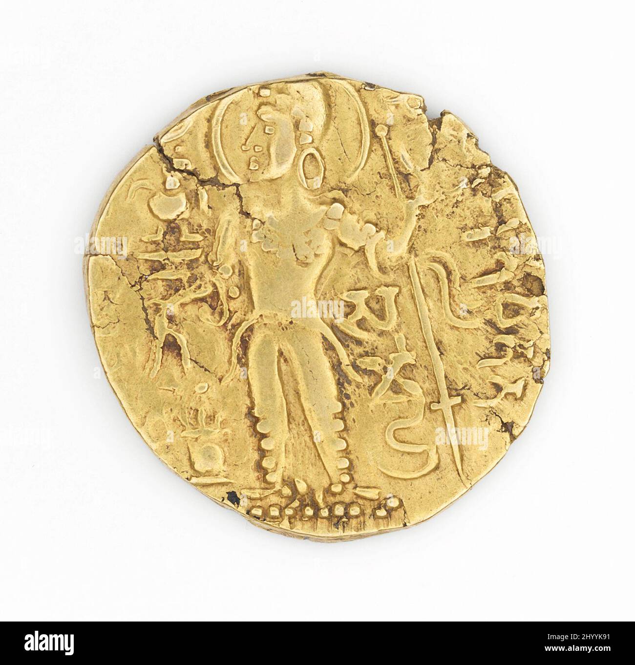 Dinar of Samudragupta. India, circa 335-376. Tools and Equipment; coins ...