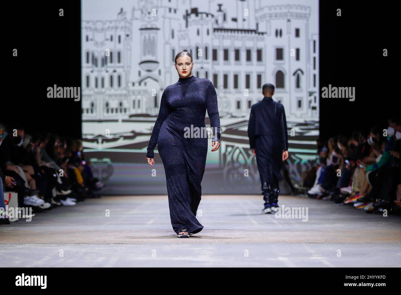 Berlin, Germany. 15th Mar, 2022. Berlin Fashion Week: At Kraftwerk ...