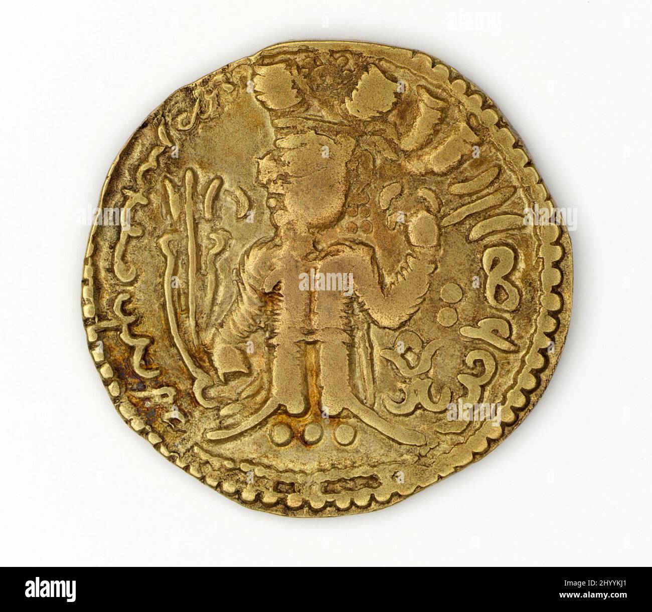Dinar of Khingila. India, 6th century (?). Tools and Equipment; coins ...