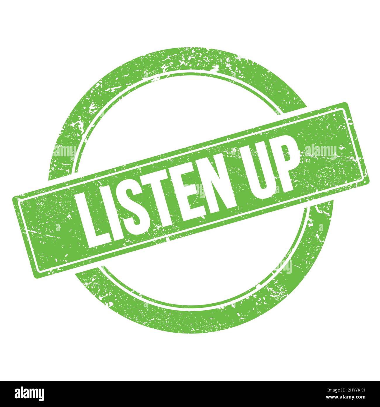 Listen up stamp hi-res stock photography and images - Alamy