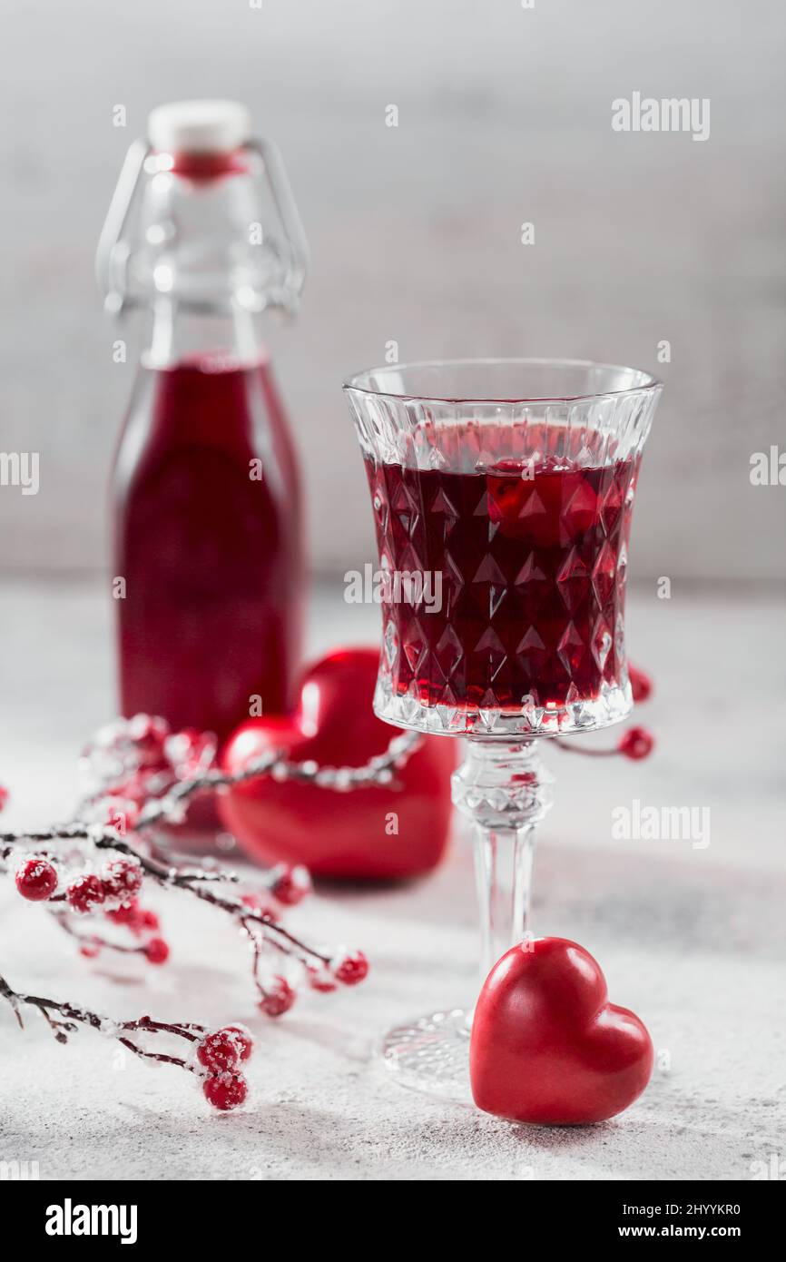 Red vodka bottle hi-res stock photography and images - Alamy