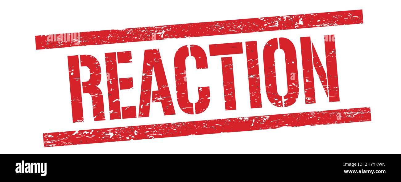 Reaction stamp hi-res stock photography and images - Alamy