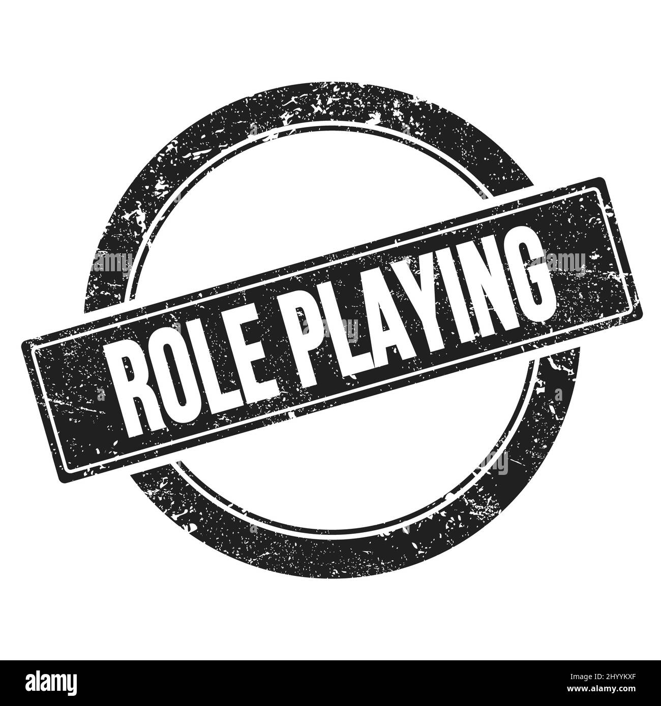 Role playing stamp hi-res stock photography and images - Alamy