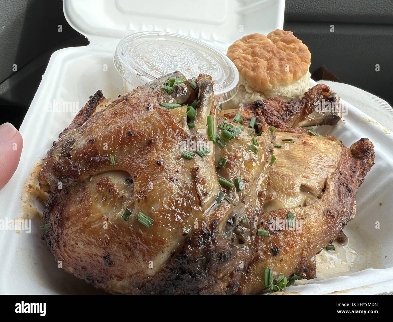 Rotisserie chicken takeout food from Proposition Chicken restaurant ...