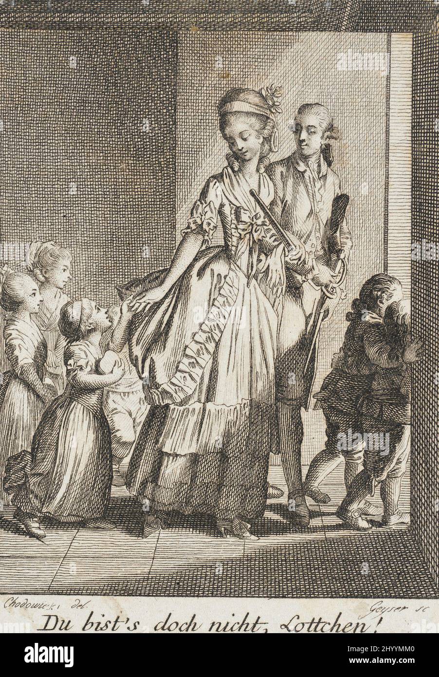 It's Not You, Lottchen. Daniel Nikolaus Chodowiecki (Germany, Danzig ...