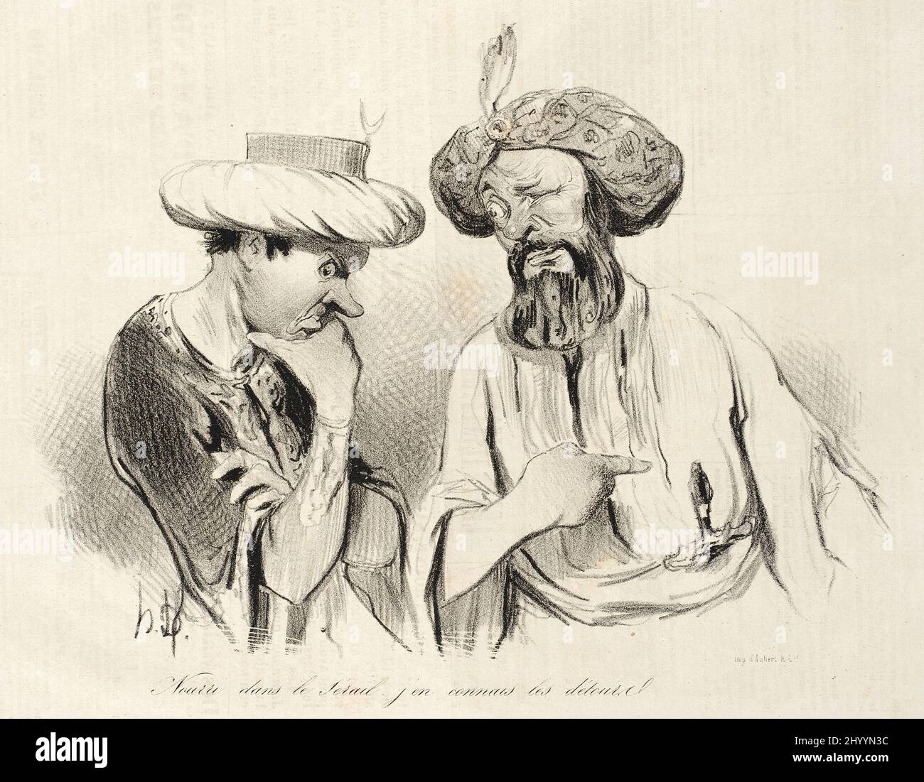 Nourri dans le sérail, j'en connais les détours (Bajaset). Honoré ...