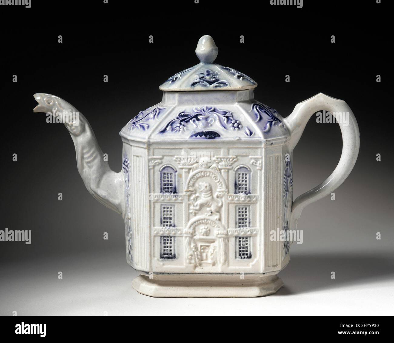 House Teapot. England, Staffordshire, circa 1750. Furnishings ...