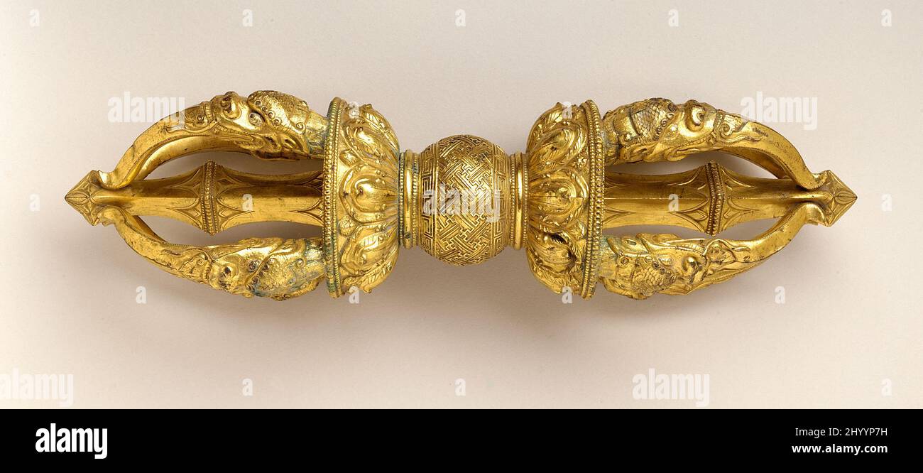 Thunderbolt (Vajra; Tibetan: Dorje). Eastern Tibet or China, 18th-19th ...