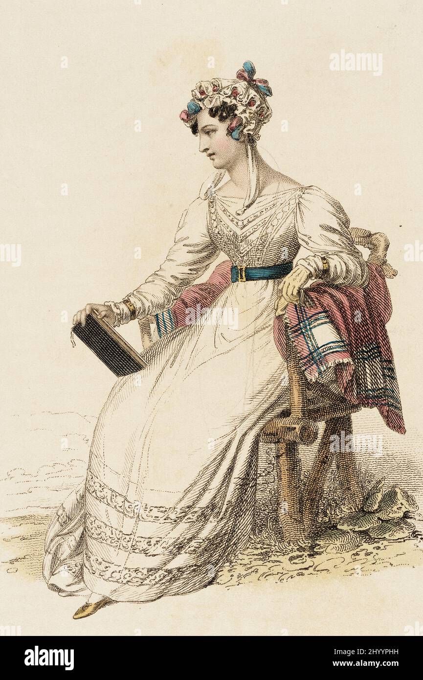 Fashion Plate, ‘Morning Dress’ for ‘The Repository of Arts’. Rudolph ...