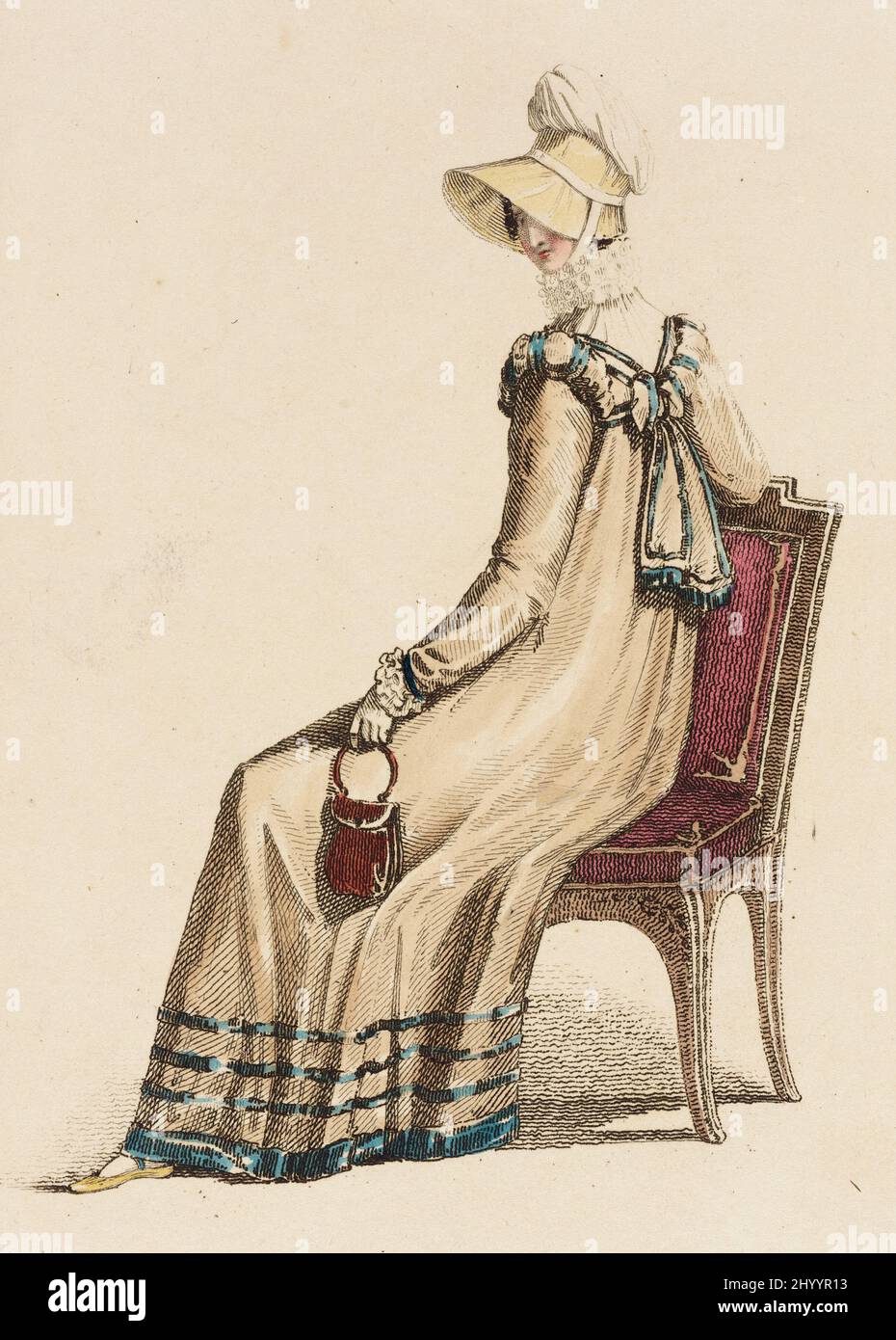 Fashion Plate, 'Carriage Dress' for 'The Repository of Arts'. Rudolph ...
