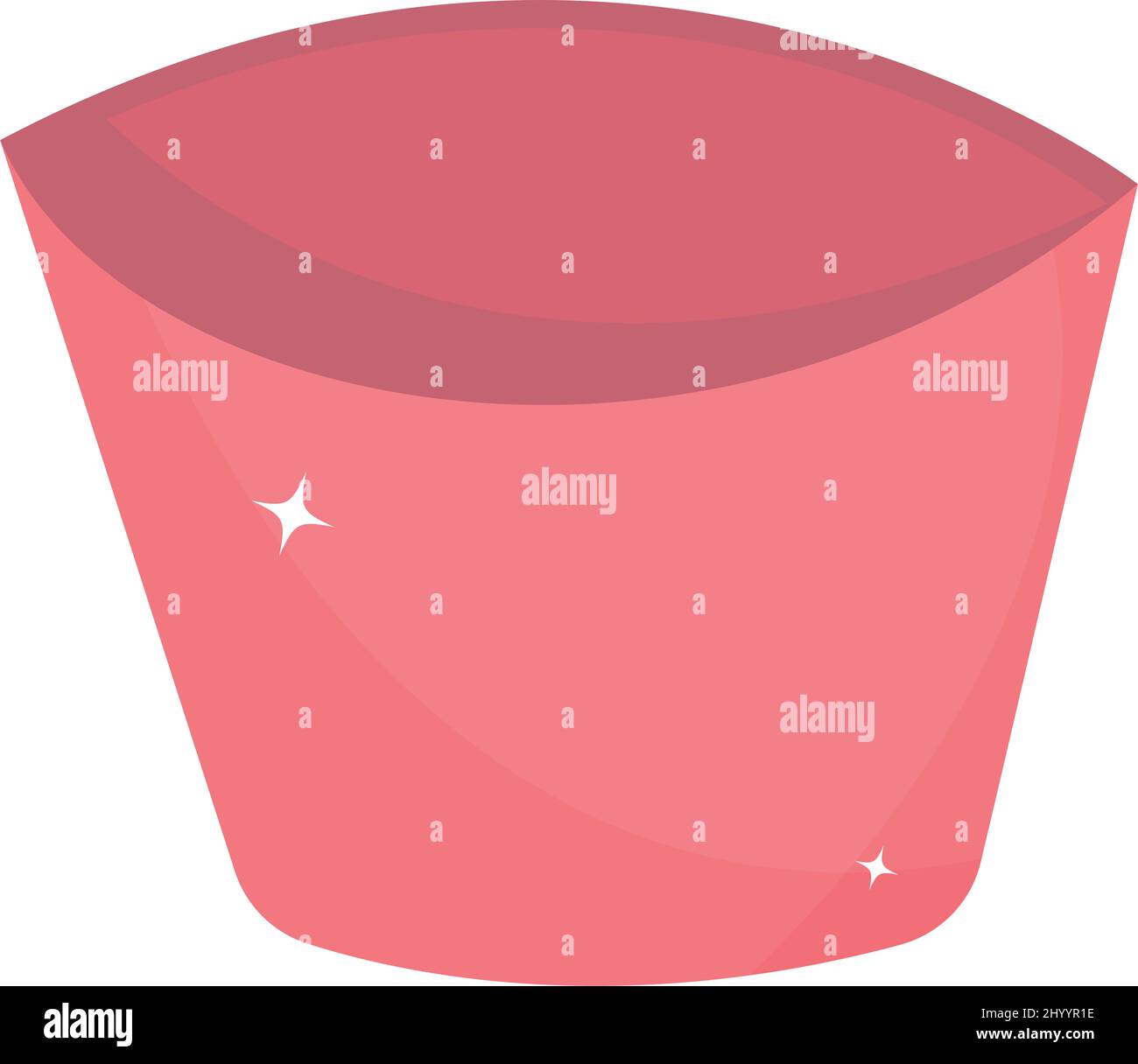 Isolated empty pink basket icon Vector Stock Vector Image & Art - Alamy