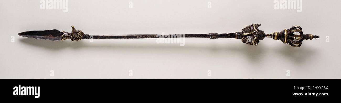 Ritual Dagger (Phurpa). Western or Central Tibet, 15th century. Arms ...