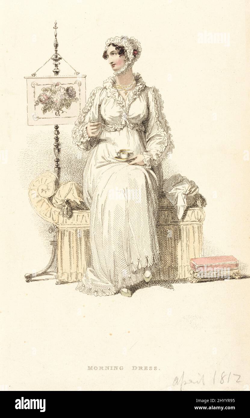 Fashion Plate, 'Morning Dress' for 'The Repository of Arts'. Rudolph ...