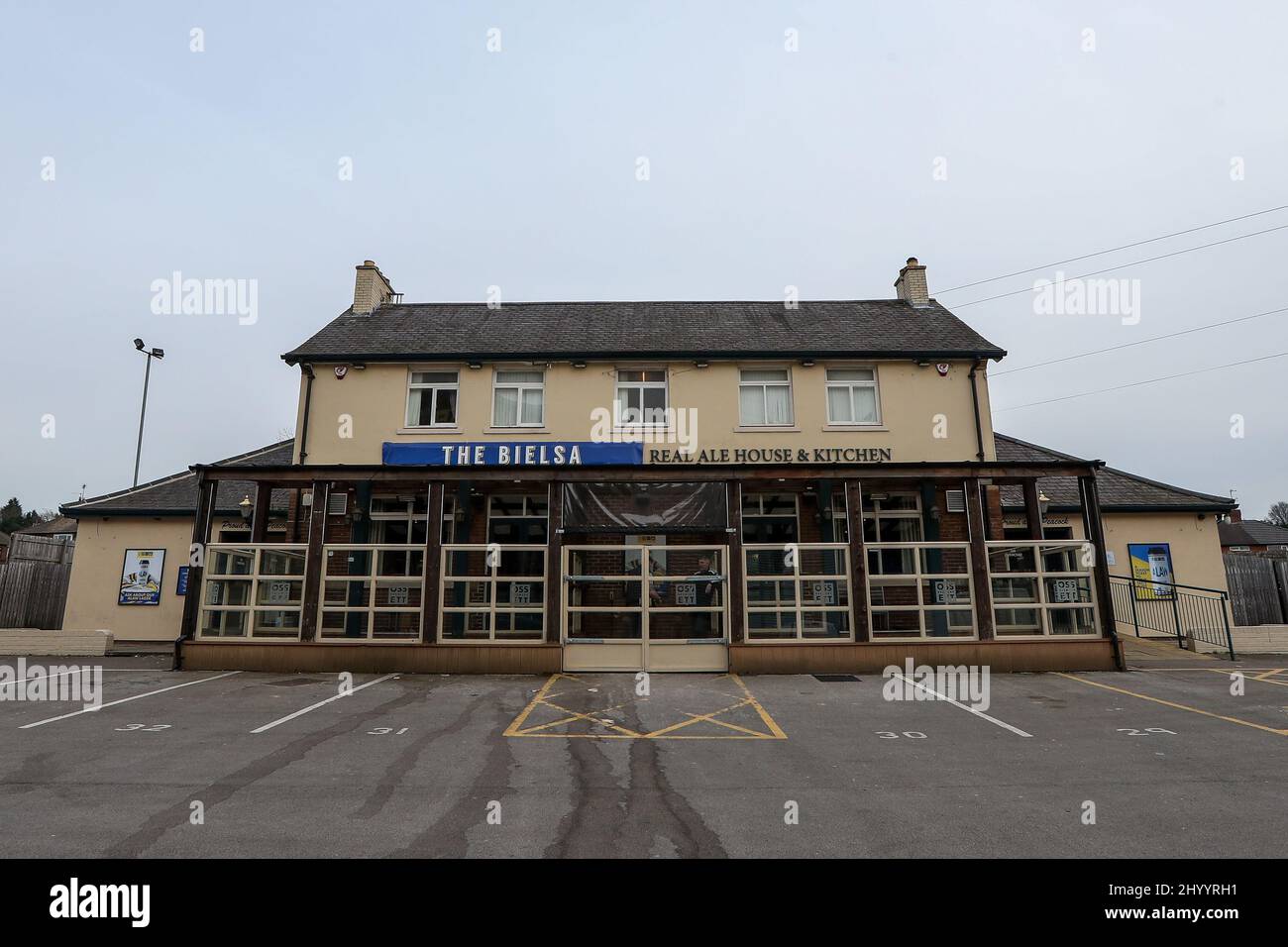 The Old Peacock pub outside Elland Road Stadium - Now renamed to ‘The ...