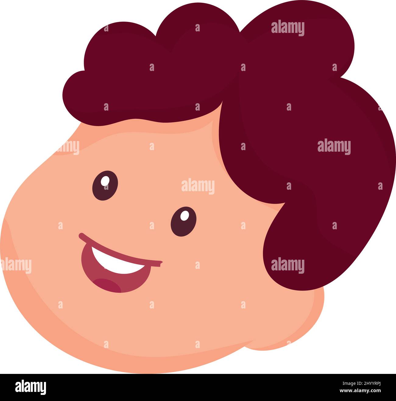 Isolated happy boy avatar cartoon Vector Stock Vector Image & Art - Alamy