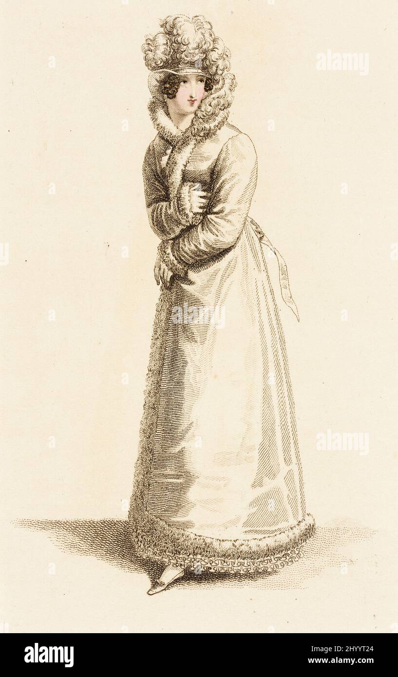 Fashion Plate, 'Parisian Opera Costume' for 'La Belle Assemblée'. John ...