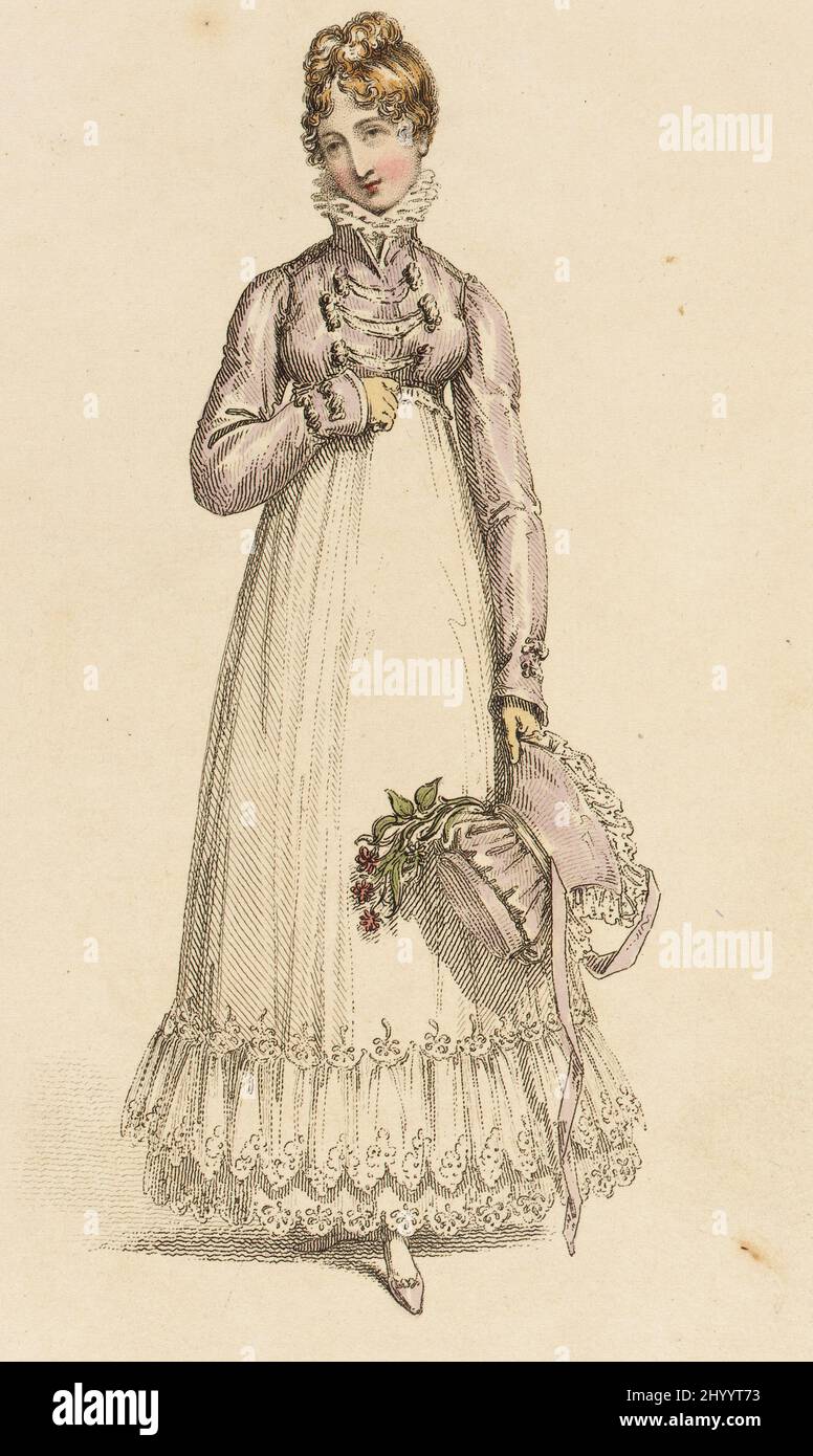Fashion Plate, 'Walking Dress' for 'The Repository of Arts'. Rudolph ...