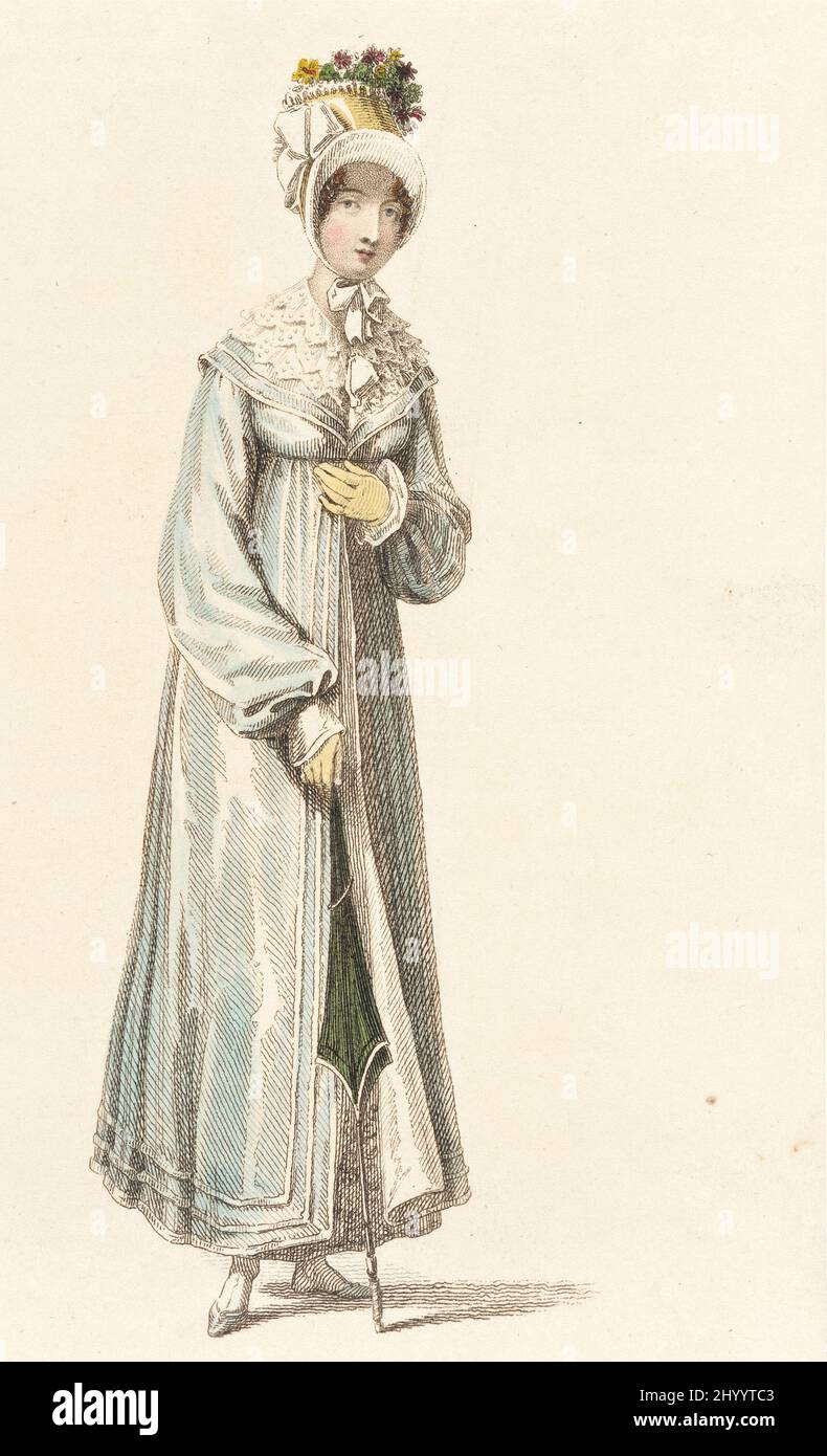 Fashion Plate, 'Walking Dress' for 'The Repository of Arts'. Rudolph ...