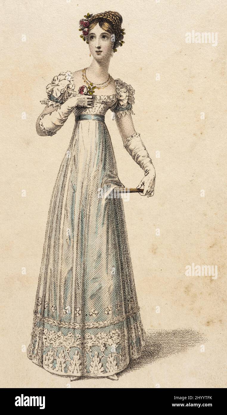 Fashion Plate, 'Full Dress' for 'The Repository of Arts'. Rudolph ...