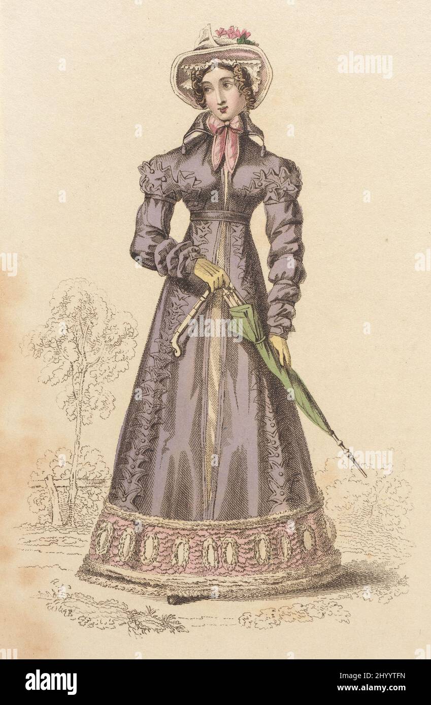 Fashion Plate, 'Carriage Dress' for 'La Belle Assemblée'. John Bell ...