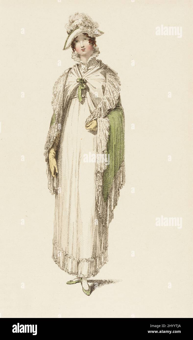 Fashion Plate, 'Walking Dress' for 'The Repository of Arts'. Rudolph ...