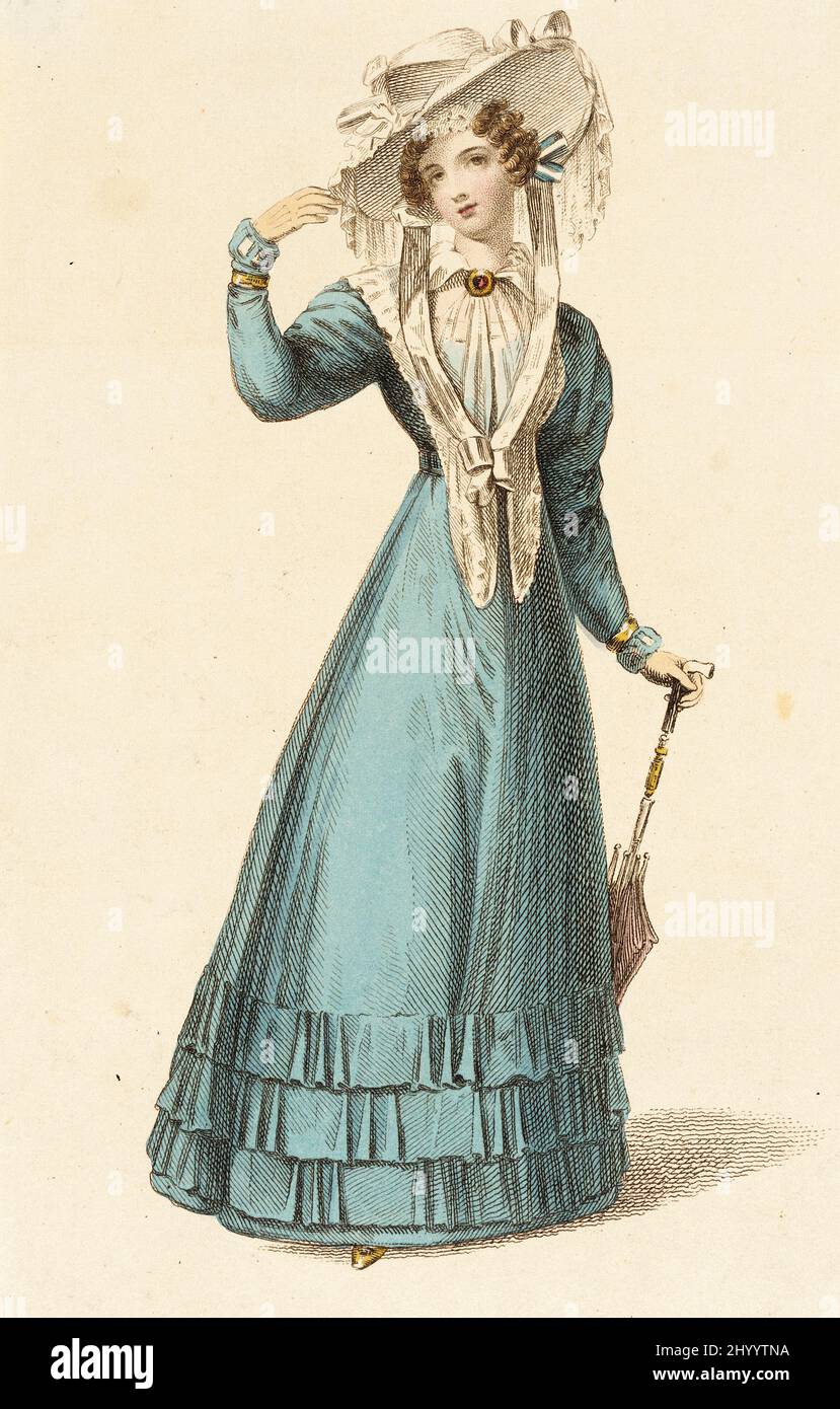 Fashion Plate, 'Promenade Dress' for 'The Repository of Arts'. Rudolph ...