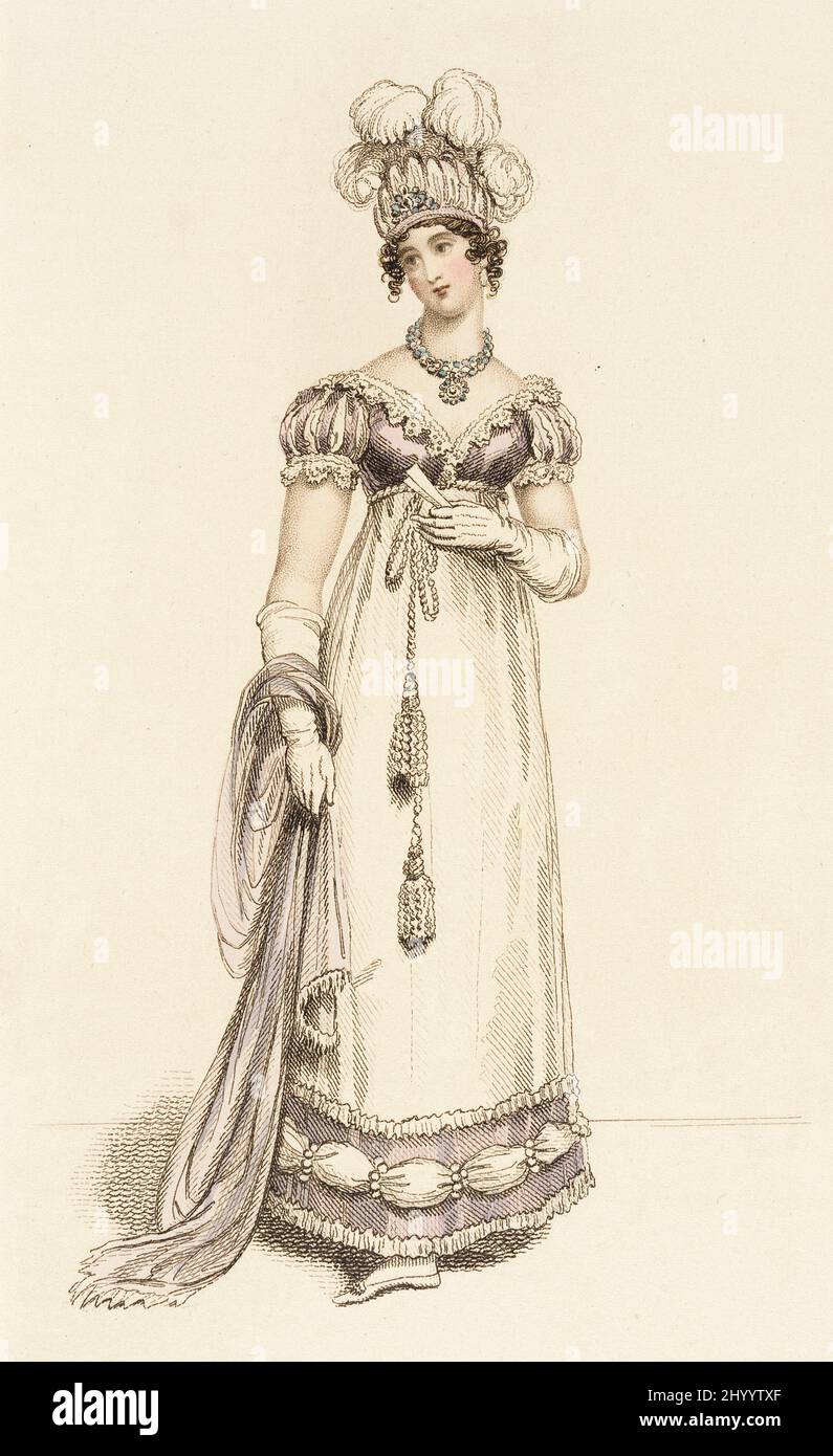 Fashion Plate, 'Baronial Helmet & Arundel Fete Dress' for 'La Belle ...