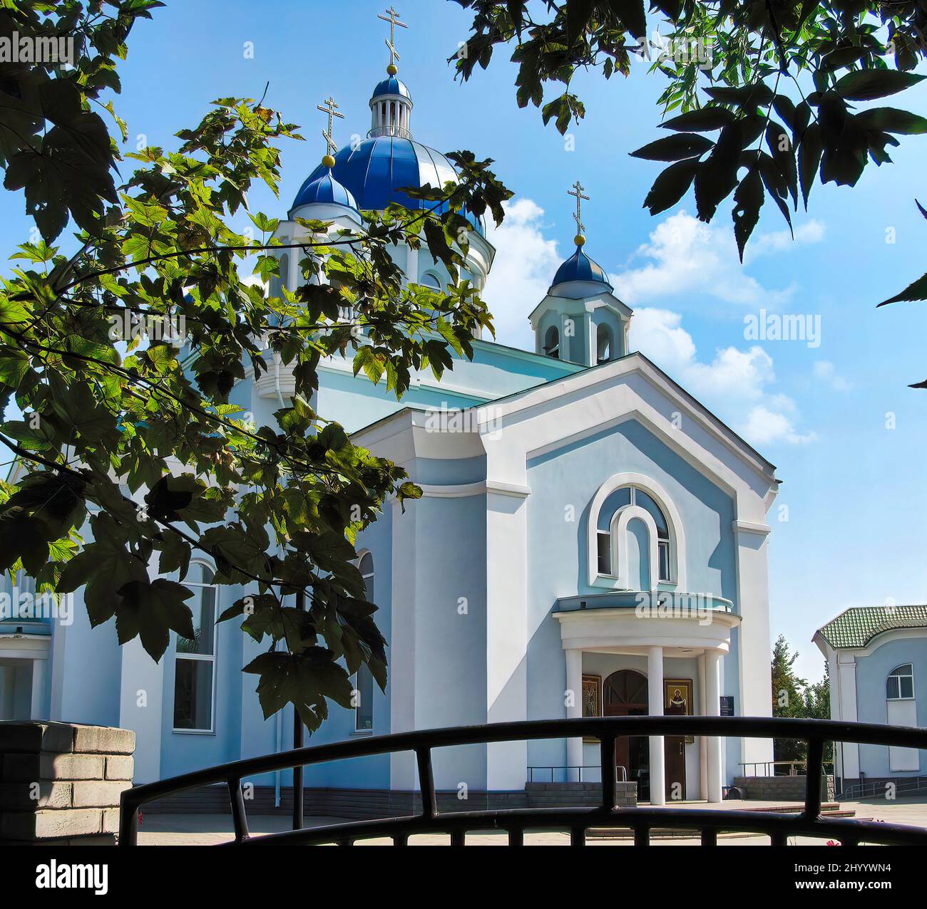 Mariupol St. Micholas Church Stock Photo - Alamy