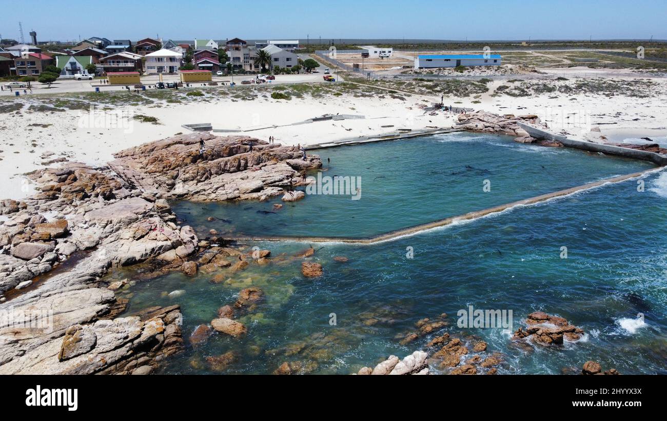 Resort buildings on the seashore Stock Photo - Alamy