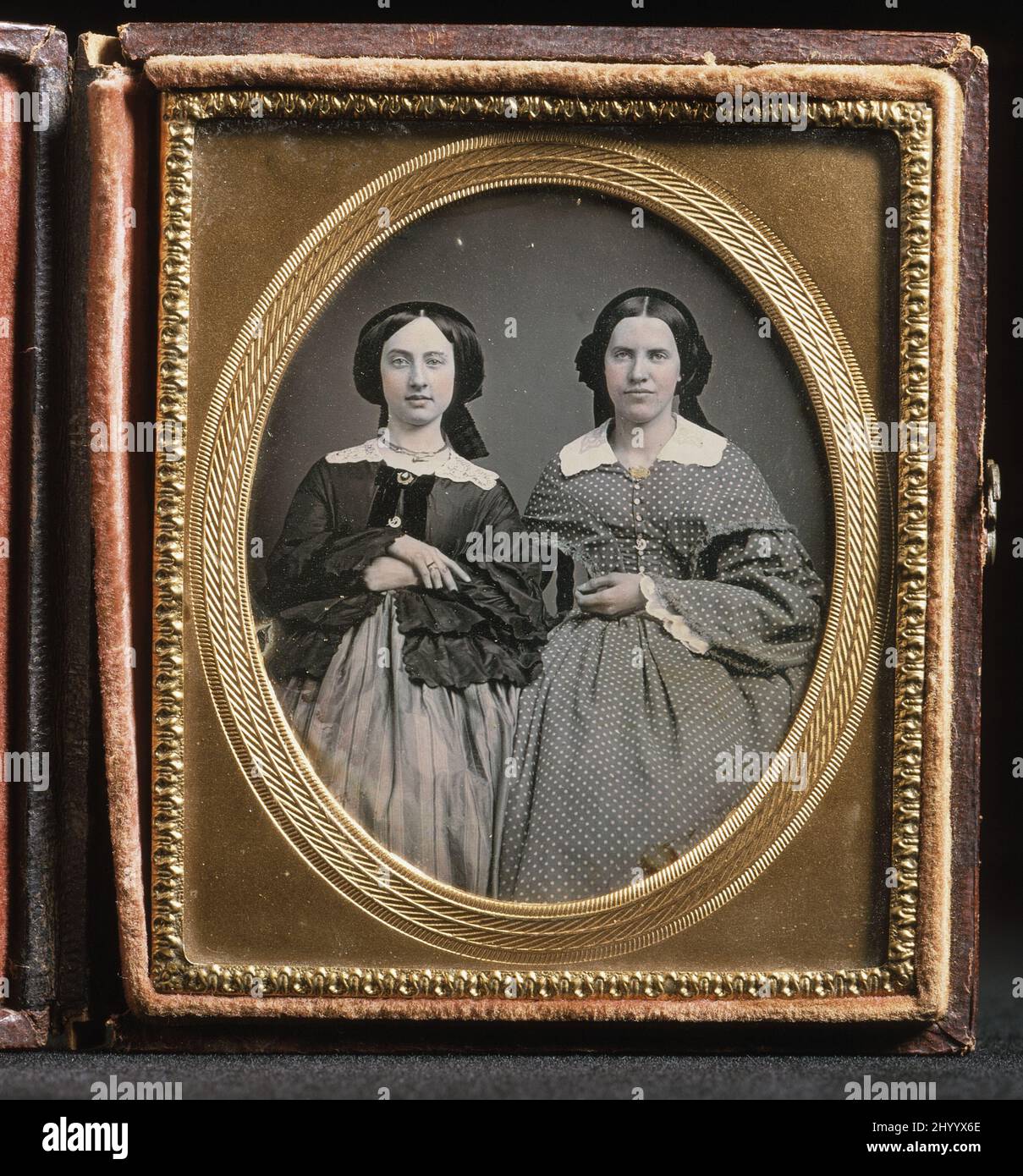 Portrait of 2 Unidentified Women. circa 1850. Photographs ...