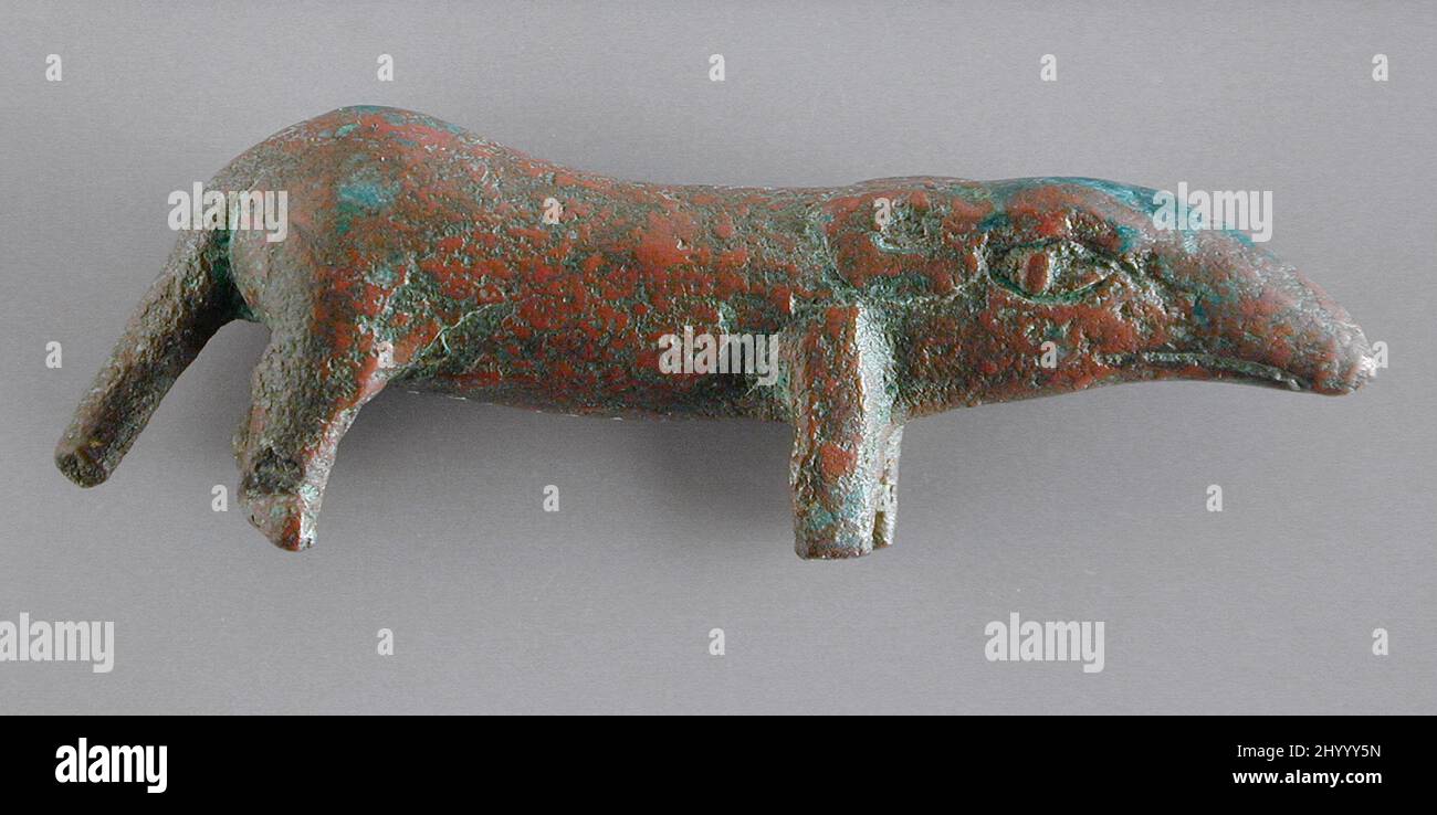 Figurine of a Wild Pig. Egypt, Ptolemaic - Roman Period (323 - 30 BCE ...