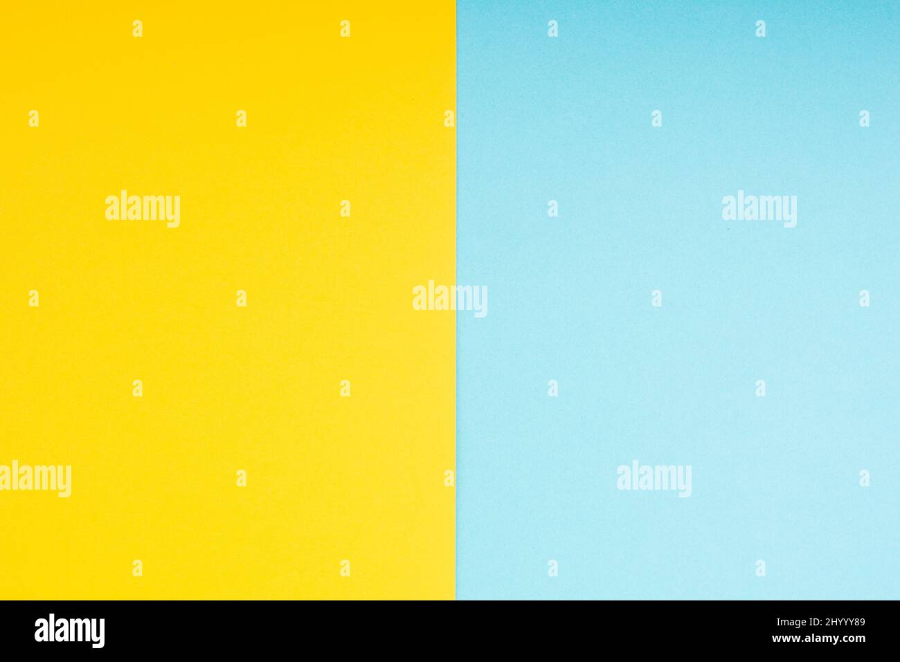 Blue and yellow colored background, copy space for text, template Stock ...