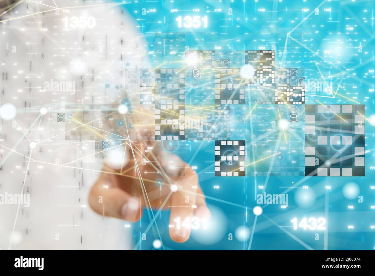 3D illustration of Technology background Stock Photo - Alamy