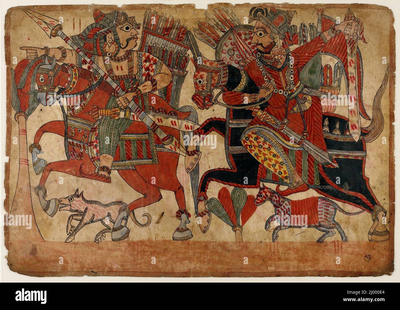 Mahabharata war hi-res stock photography and images - Alamy